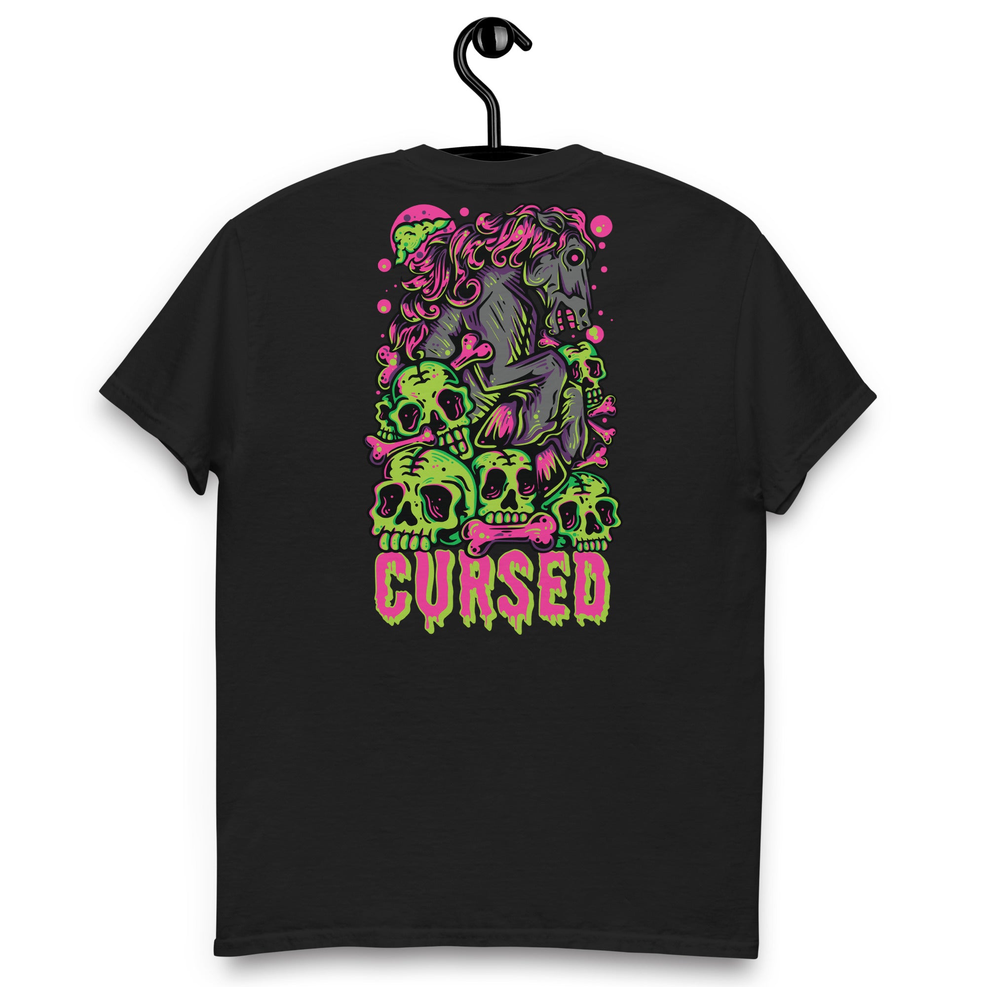Throwback Backprint T-Shirt – Cursed Clothing